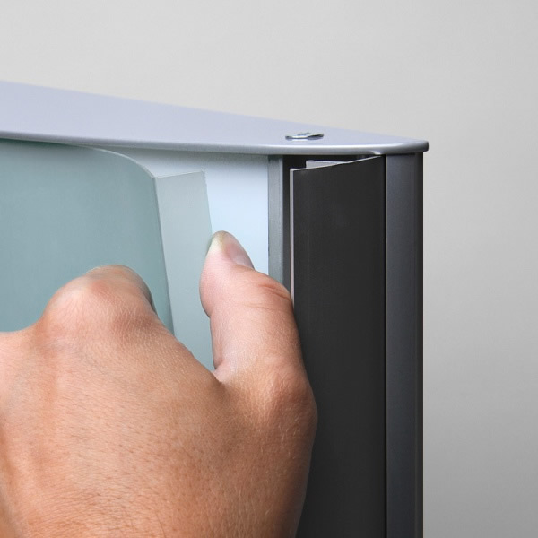 Convex Light Box Wall Mounted | A4 to A0 White Light Display